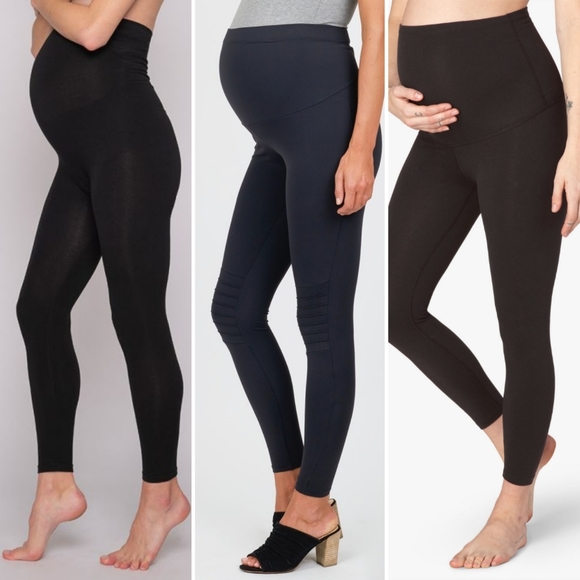 Seraphine | Pants & Jumpsuits | 3 Three Pairs Of Black Maternity ...